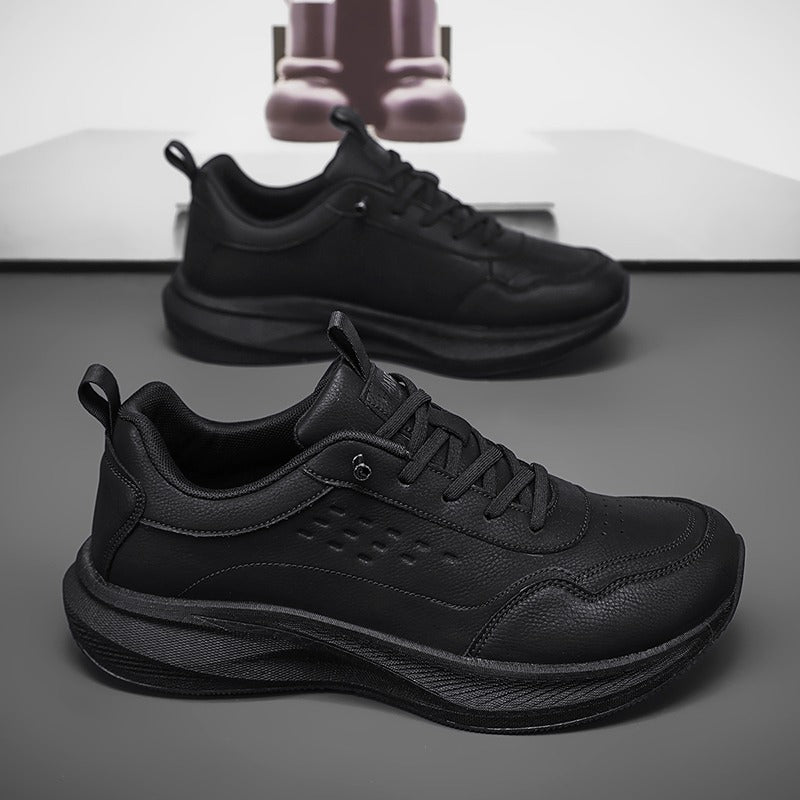 Wide Tox Box Comfy Leather Orthopedic Sneakers – Bellkmart